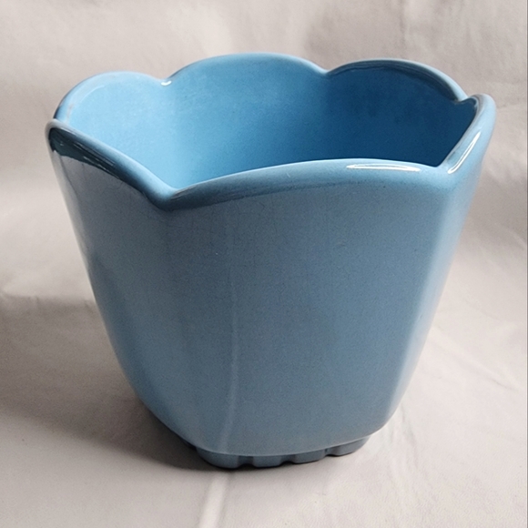 Frankoma | Accents | Vintage Frankoma Pottery Planter Small Blue ...